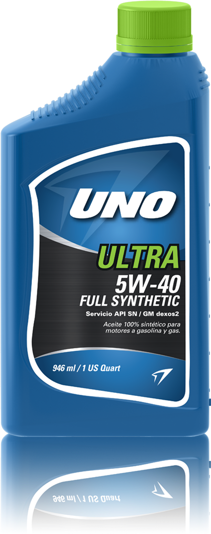 Download Uno Ultra Full Synthetic 5w-40 - Bottle PNG Image with No ...