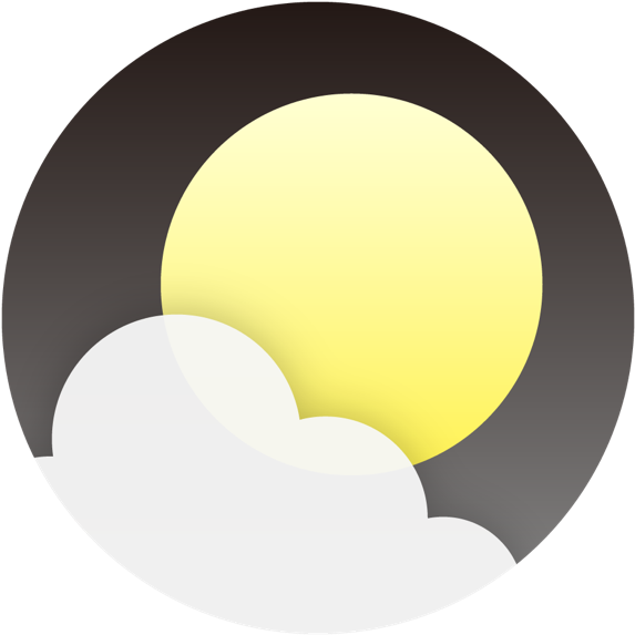 Download Moon Phase Widget 4 - Circle PNG Image with No Background ...