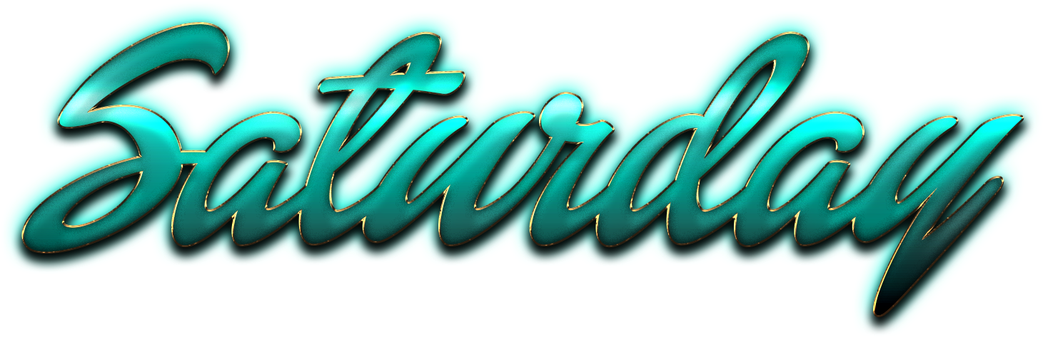 Saturday Name Logo Png - Saturday Png - Free Transparent PNG Download ...