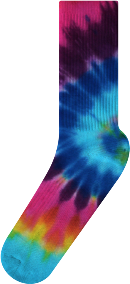 Download Psockadelic Socks - Tie Dye - Sock PNG Image with No ...