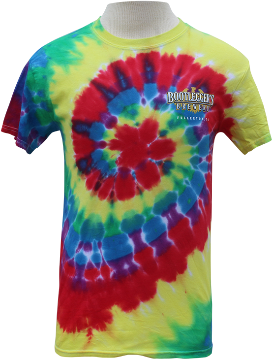 Download Far Out Ipa Tie Dye Tee - Bootlegger's Brewery PNG Image with ...