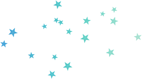 Scatter Png The Moon And Stars - Star Cake Toppers For Birthdays - Free ...