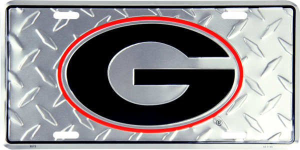 Download 2573 - Georgia Diamond - Vehicle Registration Plate PNG Image ...