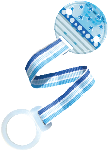 Download Personalized Pacifier Holder Blue Stars - Razbaby Keep-it ...