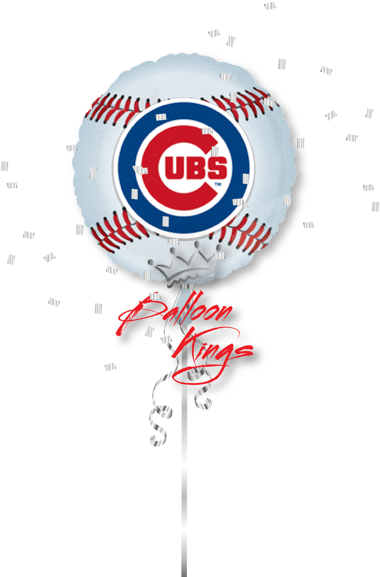 Chicago Cubs Ball - Chicago Cubs Balloon - Free Transparent PNG ...