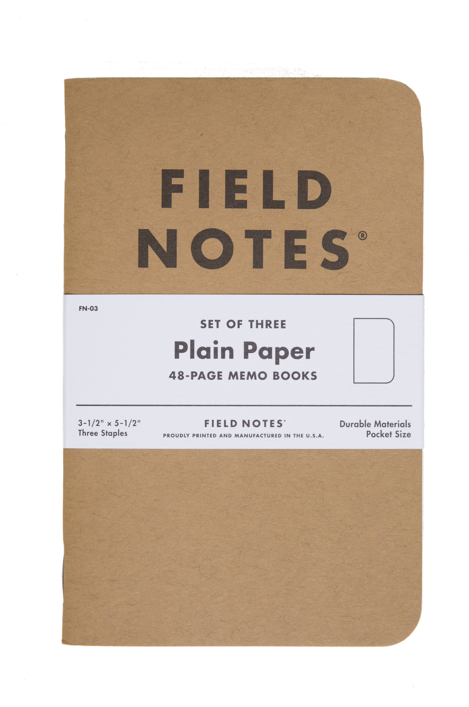 Download Get The 3 Pack Notebooks Plain In Natural Online - Field Notes ...