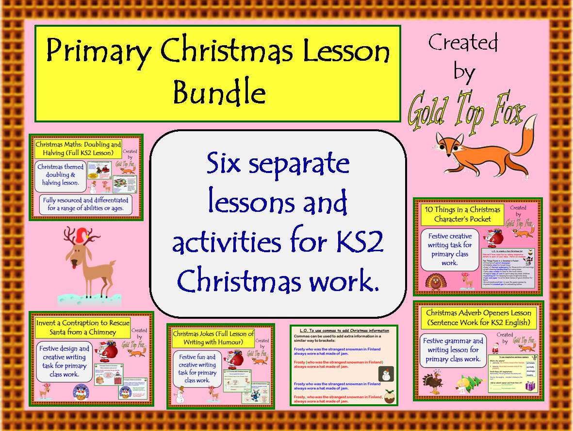Christmas Story Worksheet Ks2 With Primary Lesson Bundle - English ...