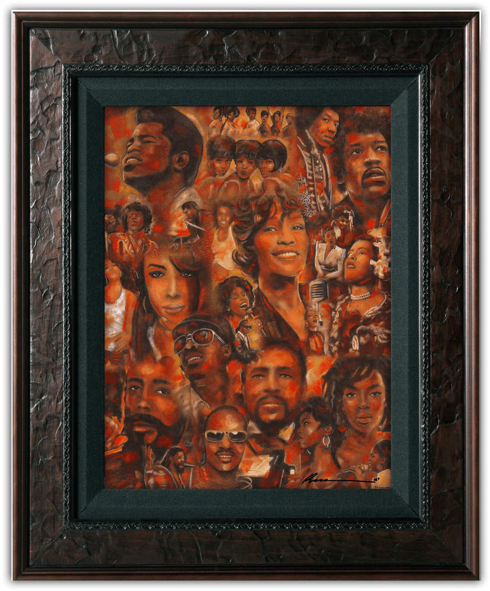 Download Music Icon Collage - Picture Frame PNG Image with No ...