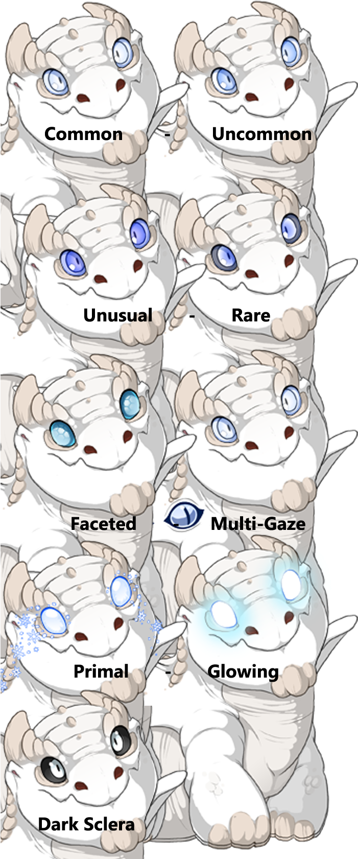 Download R2ydjsn - Flight Rising Eye Types PNG Image with No Background ...