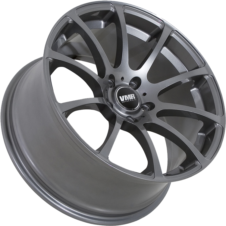 Download Vmr V701 - 9 Spoke Rims Black PNG Image with No Background ...