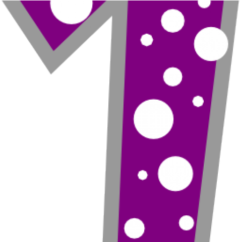 Download Five Clipart Polka Dot Number - Number Clipart 1 Png PNG Image ...