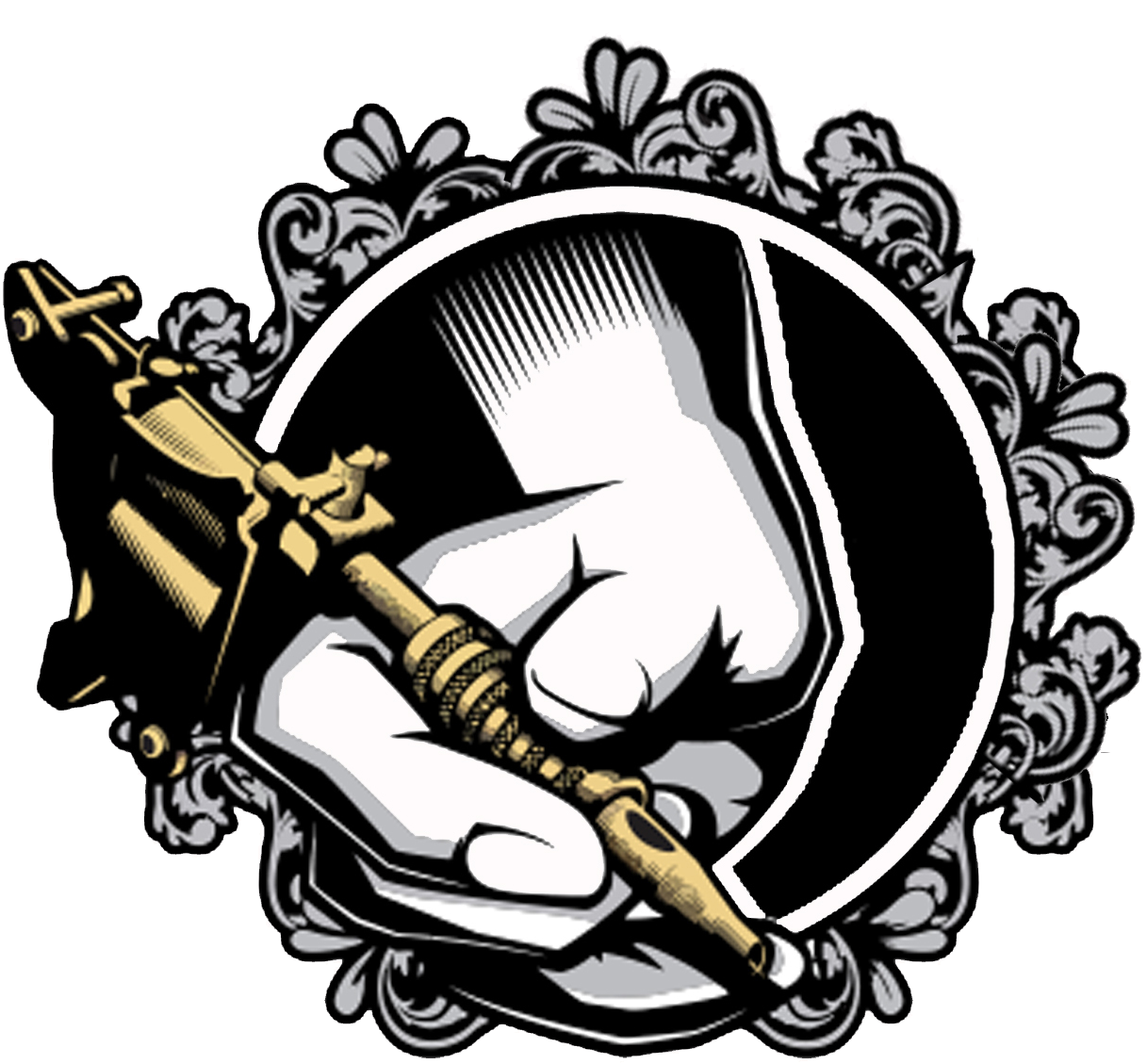 Tattoo Machine Clip Art Set Of Tattoo Machine Design Element For Logo