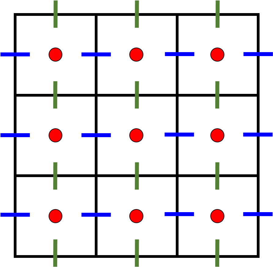 Arakawa C Grid - Staggered Grid - Free Transparent PNG Download - PNGkey