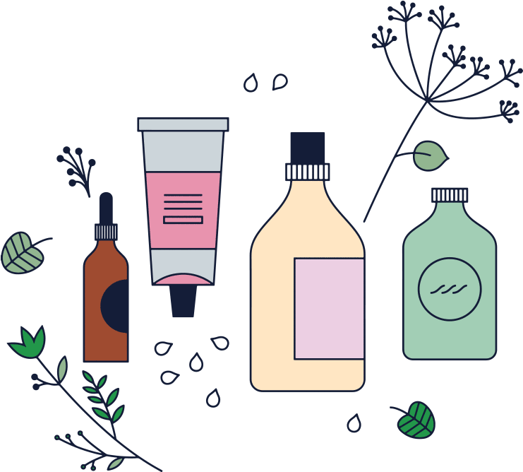 Download Learn More Natural Ways To Stop Sweating - Glass Bottle PNG ...