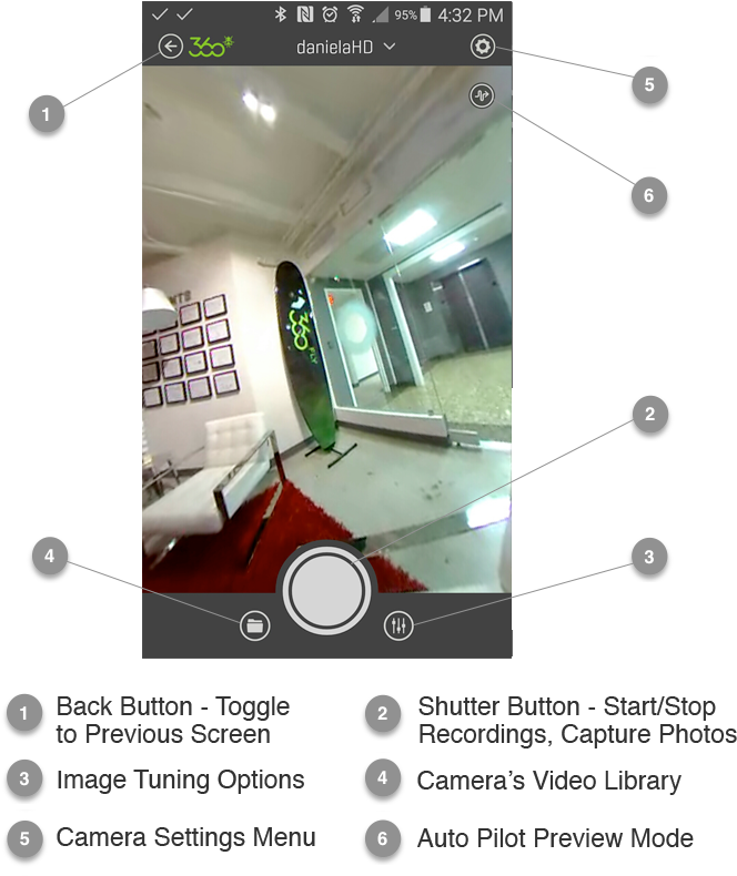 Download Camera Home Screen Options - Android Video Camera Library PNG ...