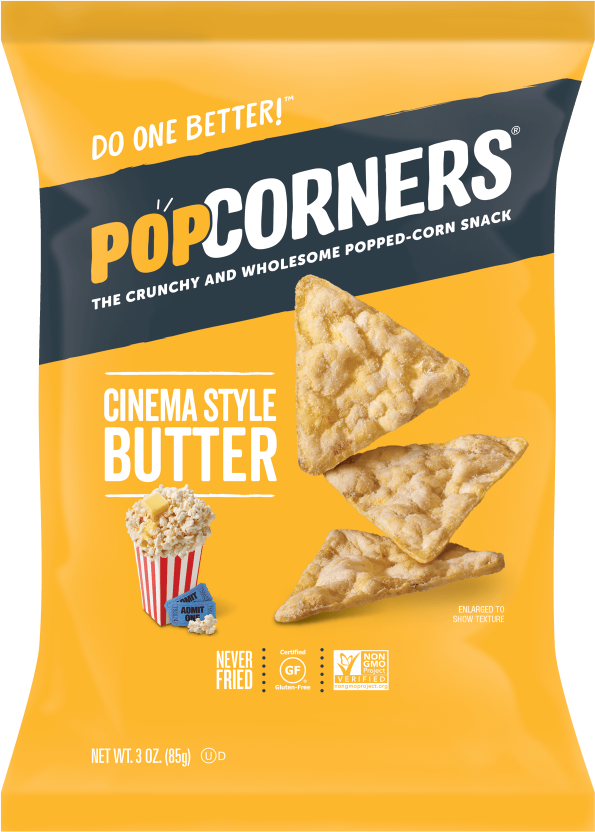 Popcorners Butter - Free Transparent PNG Download - PNGkey