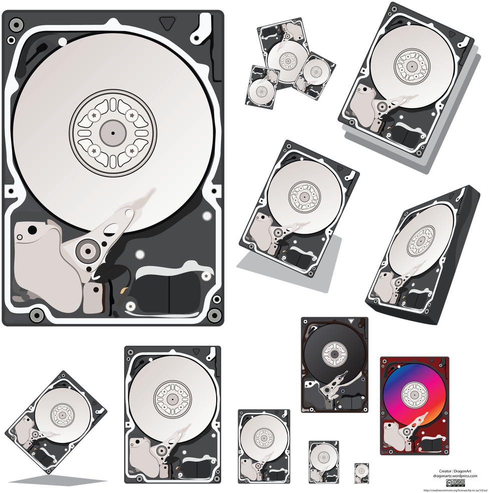 Download Hard Disk Vector PNG Image with No Background - PNGkey.com