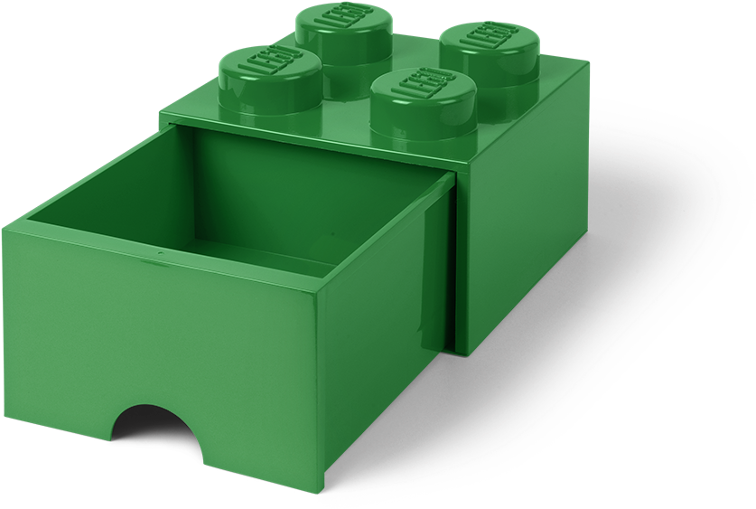 Lego Storage Brick 4 Drawer - Free Transparent PNG Download - PNGkey