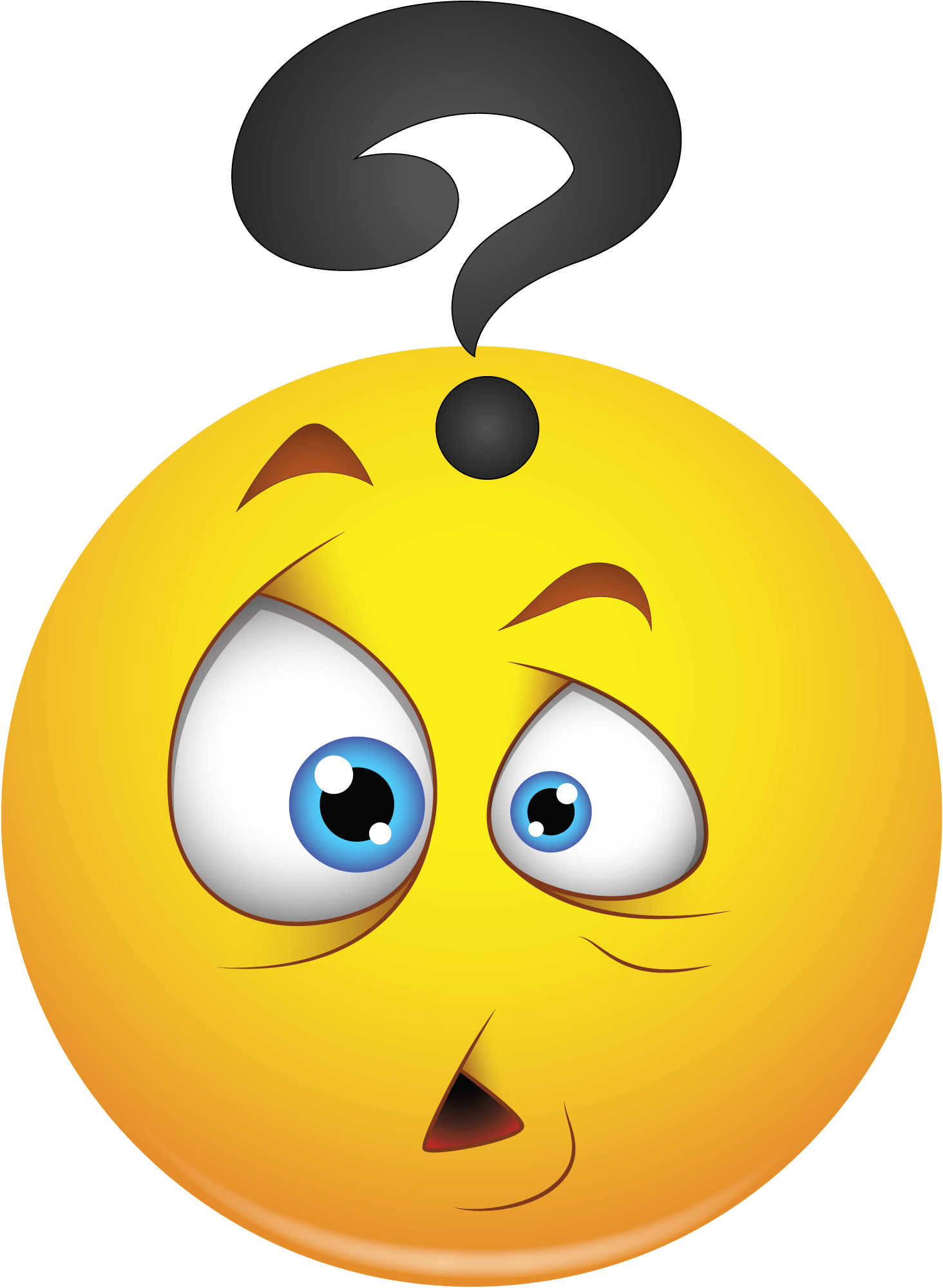 Download Smiley Verwirrt PNG Image with No Background - PNGkey.com