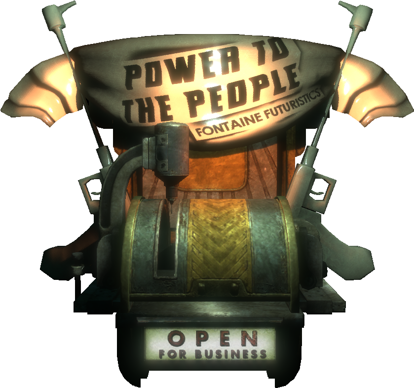 Download Machine Png Transparent - Bioshock Power To The People ...