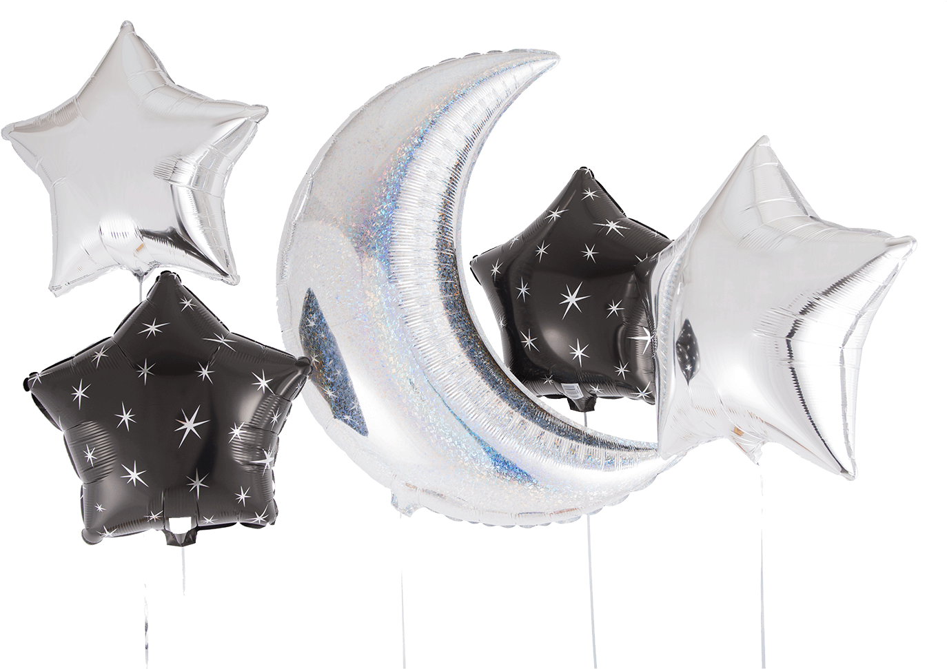 Download Galactic Moon & Stars Bunch - Marlin PNG Image with No ...