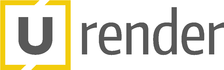 U-render - Render Logo - Free Transparent PNG Download - PNGkey