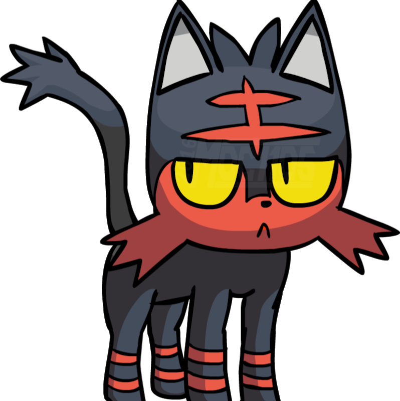 Download Mad Litten Pokemon PNG Image with No Background - PNGkey.com