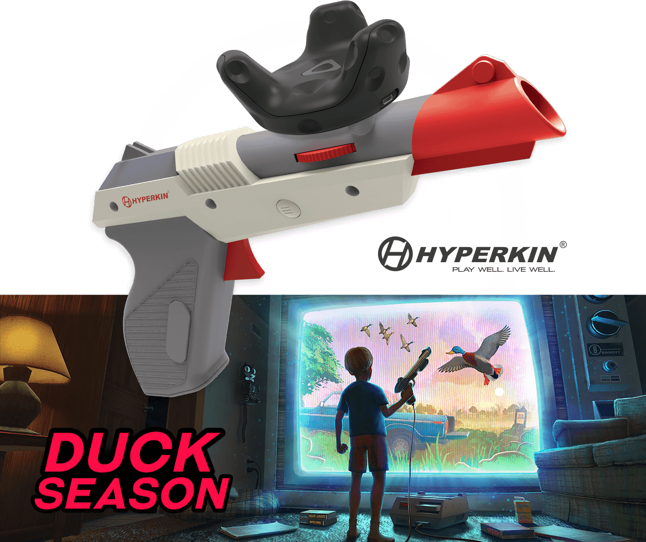 Download Hyperkin/htc Vive - Duck Season Vr Game PNG Image with No ...