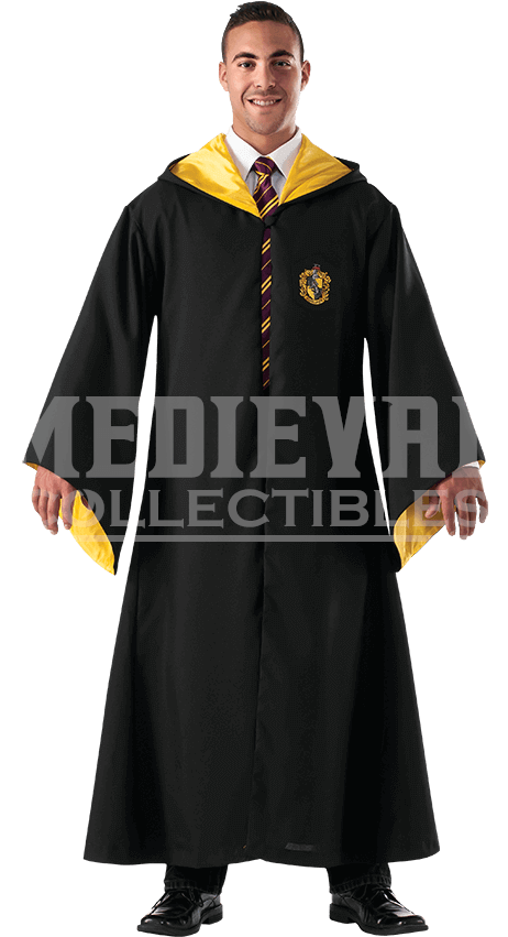 Harry Potter Hufflepuff Replica Robe - Harry Potter Hogwarts Clothes ...