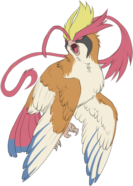 Download Pokemon My Art Pidgeot Oras Spoilers Mega Pidgeot - Cartoon ...
