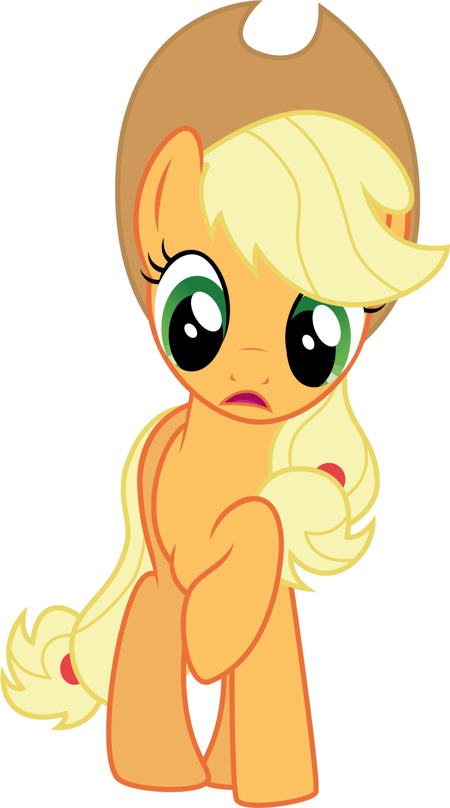 Applejack Scared