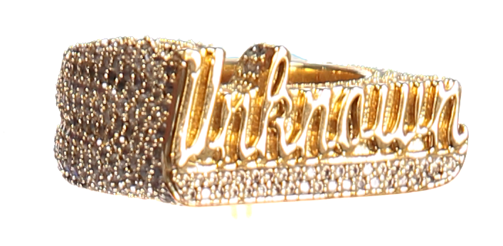 Download Iced Out Gold Ring - Ring PNG Image with No Background ...