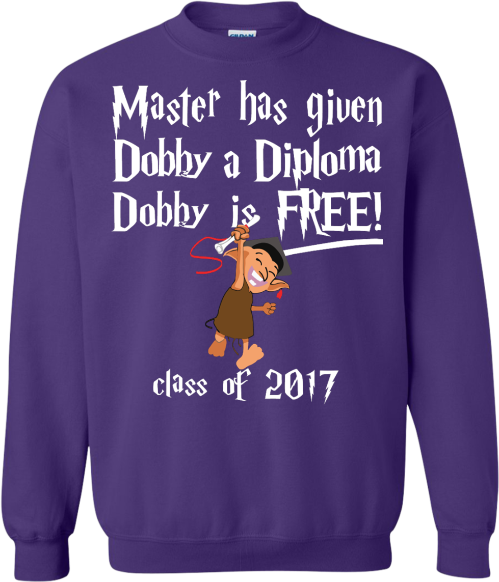 Download Master Has Given Dobby A Diploma Dobby Shirt, Sweater - Harry ...