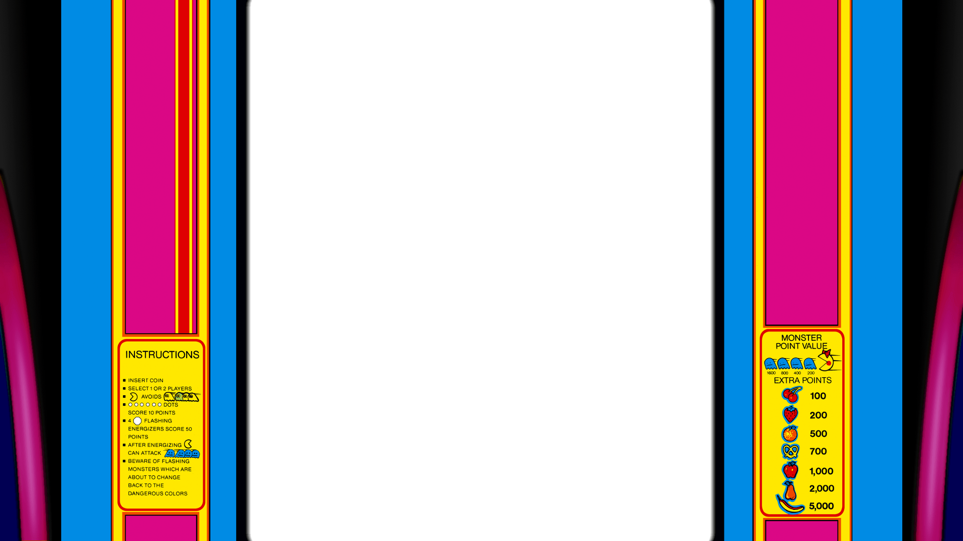 Mspacman - - Ms Pacman Bezel Vector - Free Transparent PNG Download ...