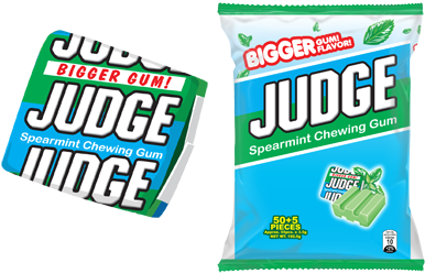 Download Judge Chewing Gum - Judge Bubble Gum Png PNG Image with No ...