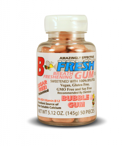 Download B-fresh Bubble Gum - 50 Count PNG Image with No Background ...