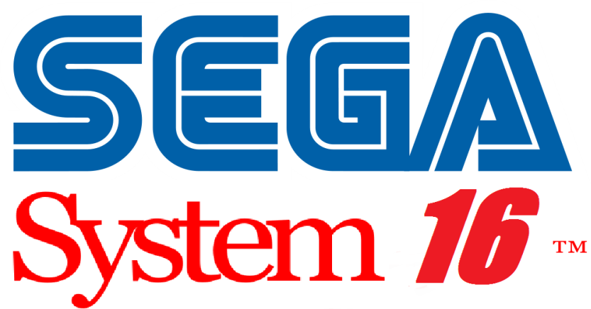 Download Sega System 16 Clear Logo - Sega System 16 Arcade PNG Image ...