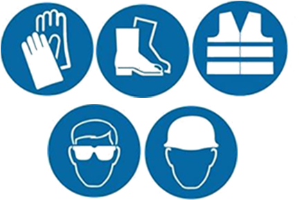 Ppe-signs - Iso Label, Vinyl, Eye Protection Symbol, 2"dia., 5/card ...