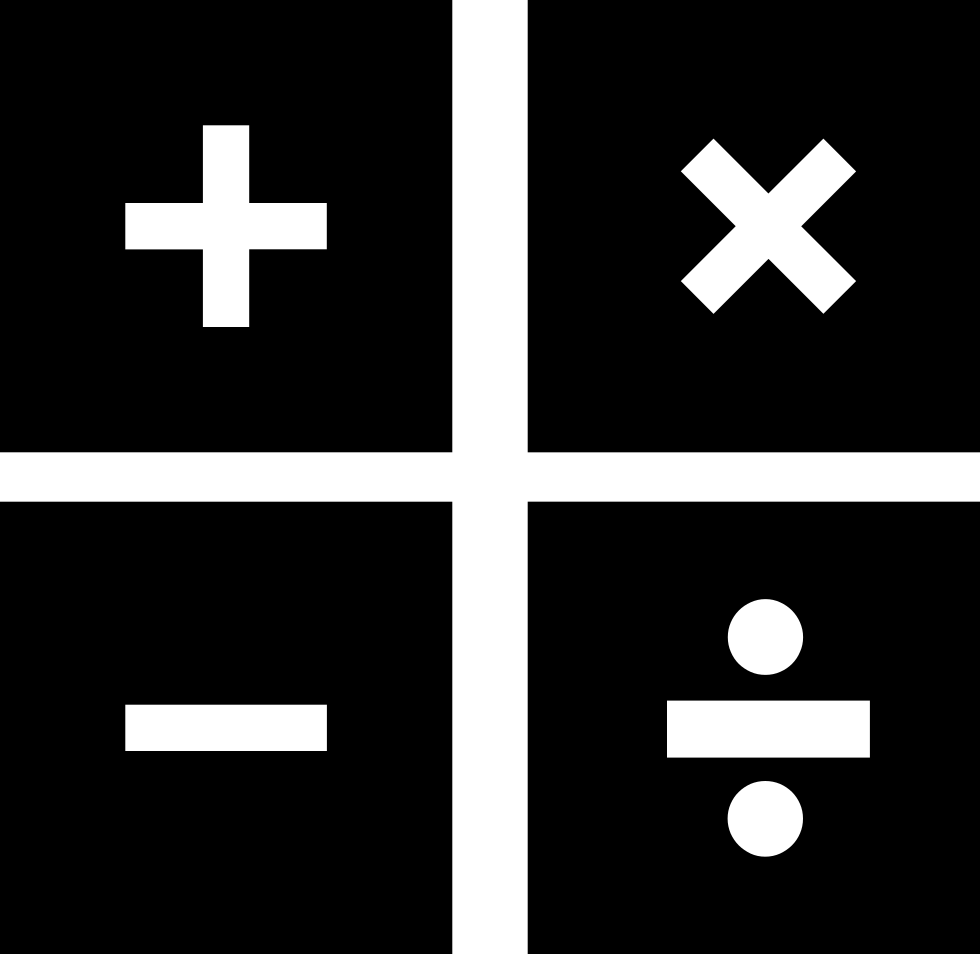 Mathematical Symbols In Four Squares Comments - 3 Simbolos Matematicos ...
