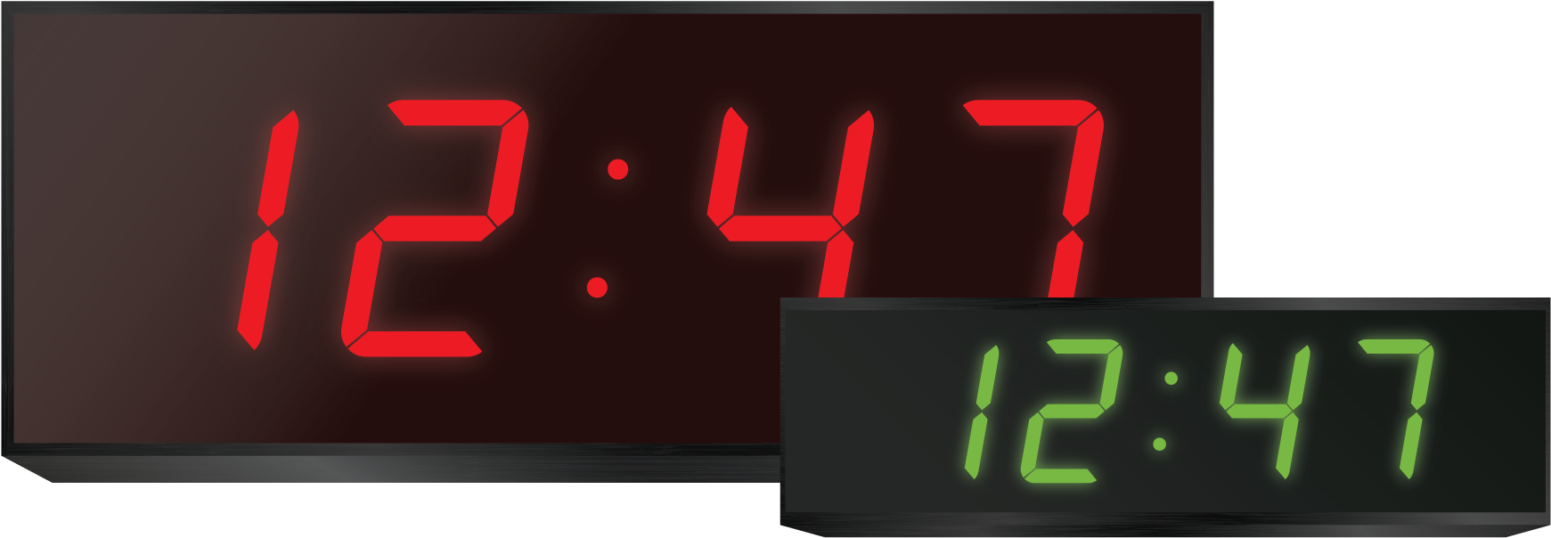 Download Digital Exam Clock - Led Display PNG Image with No Background ...