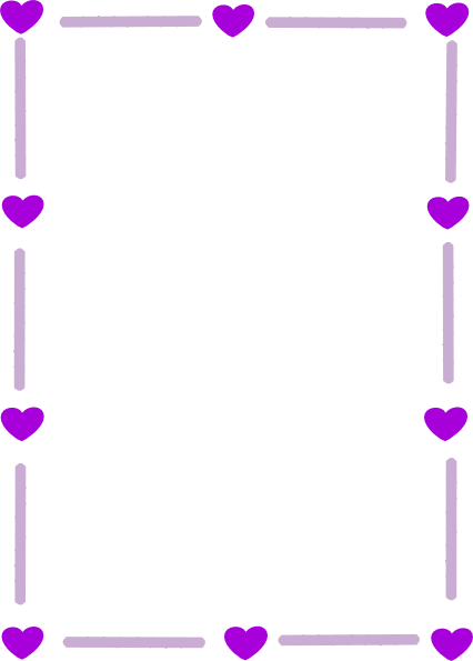 Download Silver Purple Heart Border Clip Art - Purple Heart Border PNG ...