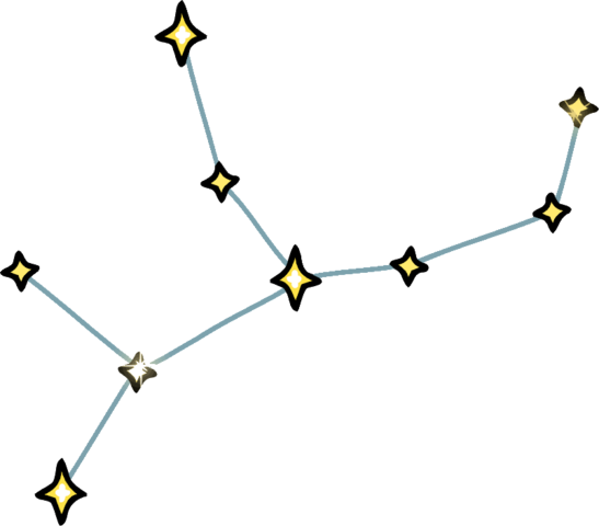 Virgo Png Hd - Virgo Constellation With Transparent Background - Free ...