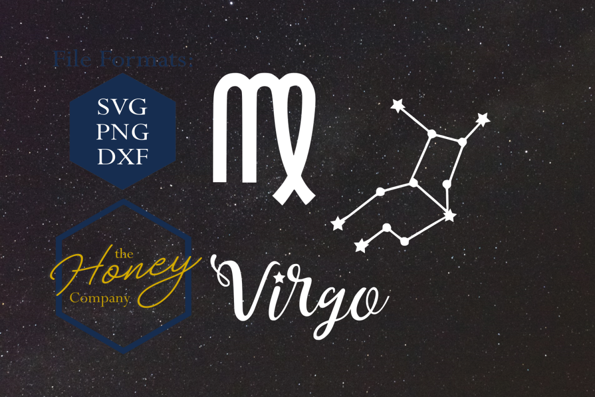 Download Virgo Svg Png Dxf Zodiac Cutting File Vector Download - Vector ...