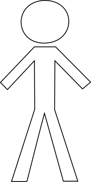 Image Transparent Library Stick Figure Png For Free - Black And White ...