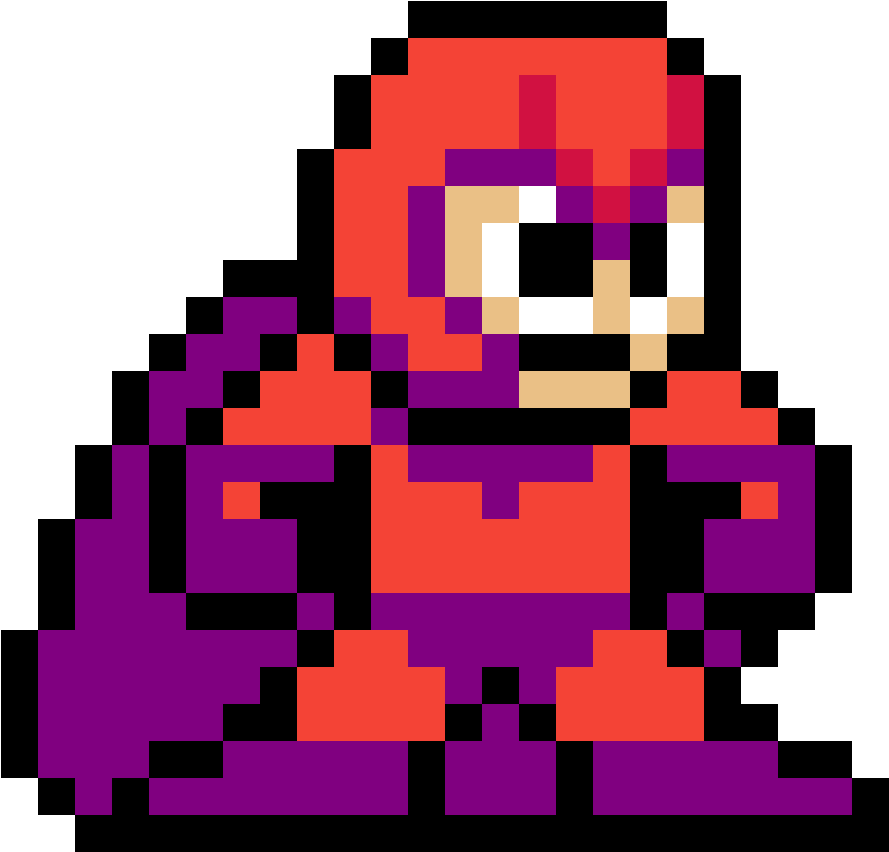 Download Magneto - Mega Man Top Spin Sprite PNG Image with No ...