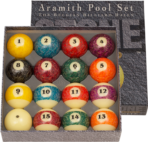Download Aramith Stone Collection Pool Ball Set 57mm PNG Image with No ...