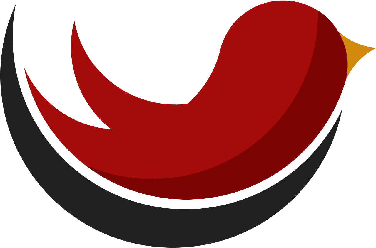 Download Red Robin Bird Logo PNG Image with No Background - PNGkey.com