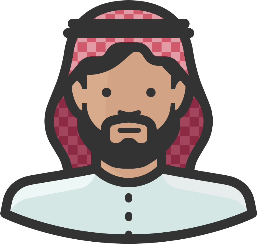 Download Muslim Man Icon - Muslim Man Cartoon Png PNG Image with No ...