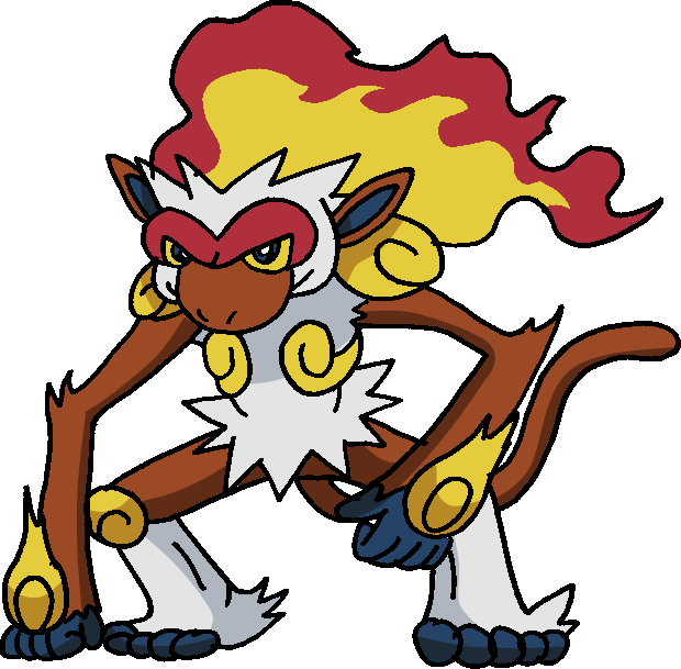 Download Infernape Clipart - Infernape Png PNG Image with No Background ...