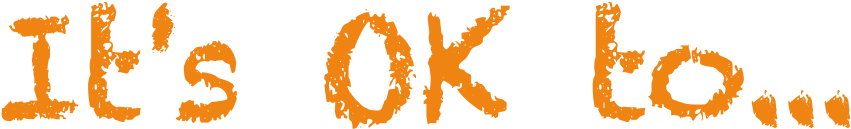 Download It's Ok To Poster - Illustration PNG Image with No Background ...